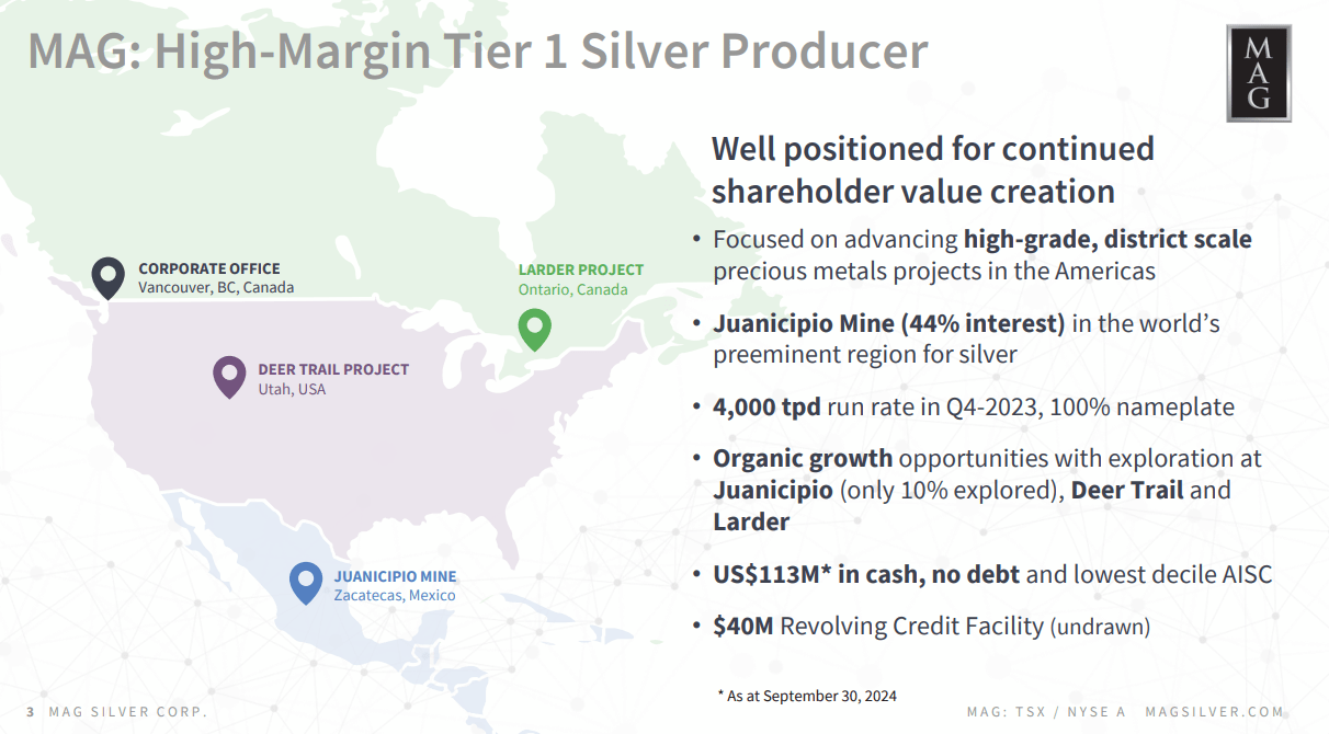 MAG Silver: Another Solid Quarter And More Shareholder Distributions ...