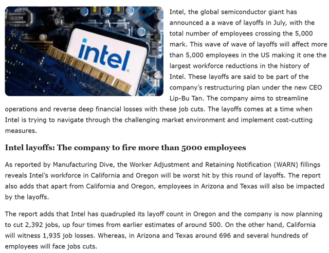 Intel Stock: Q2 Will Likely Surprise You (Earnings Preview) (NASDAQ:INTC) | Seeking Alpha