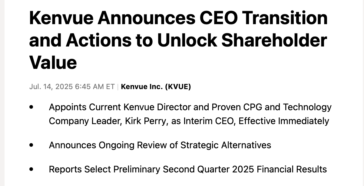 Kenvue Stock: Tylenol Can't Ease The Pain, Pricey Stock, Dividend In Vain (NYSE:KVUE) | Seeking ...