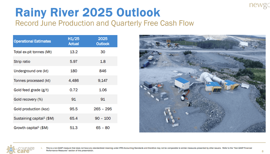 New Gold Stock: On Track For Above-Average Gains In 2025 (NYSE:NGD ...