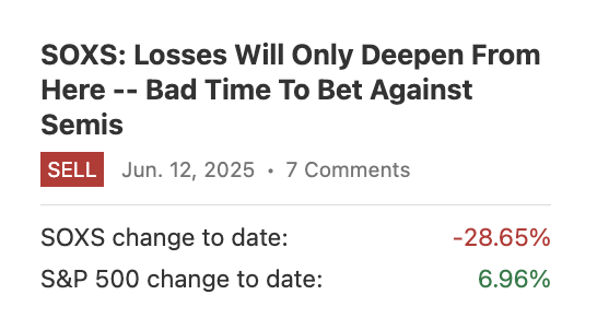 SOXS: Betting Time Is Over, Switching Over To SOXL (NYSEARCA:SOXS) | Seeking Alpha