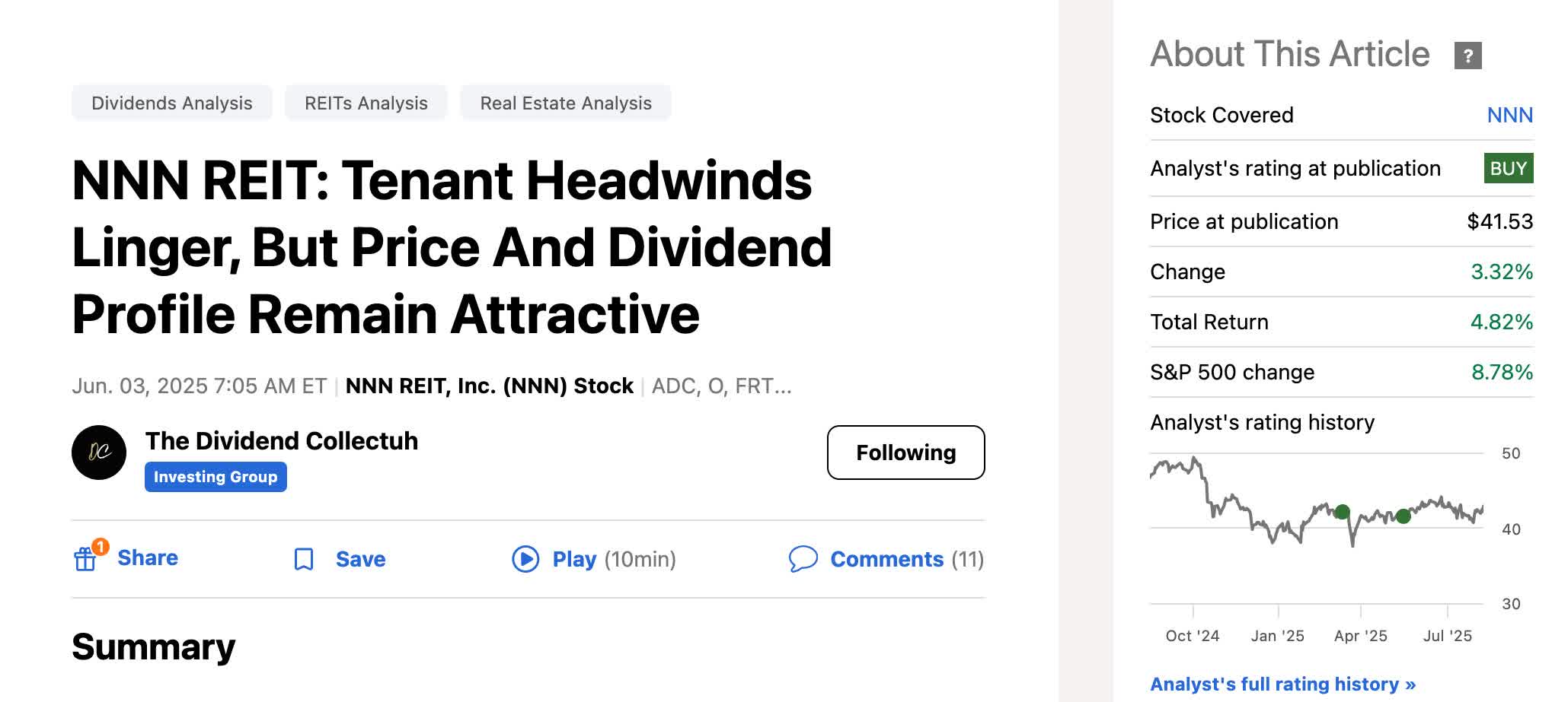 NNN REIT: Quality Speaks For Itself, Dividend Raise Amidst Tenant Risks ...