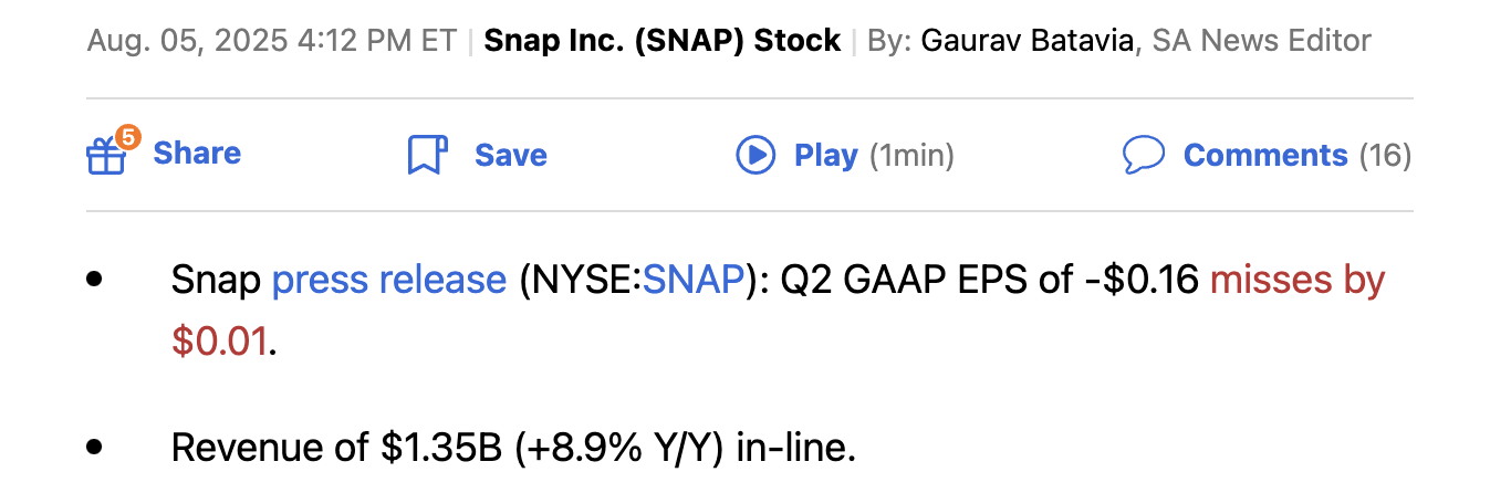 Snap: Moving Beyond Ads, Thankfully! (NYSE:SNAP) | Seeking Alpha