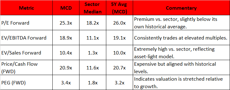 McDonald's: Consistent Dividends And Premium Valuation Leave Limited ...