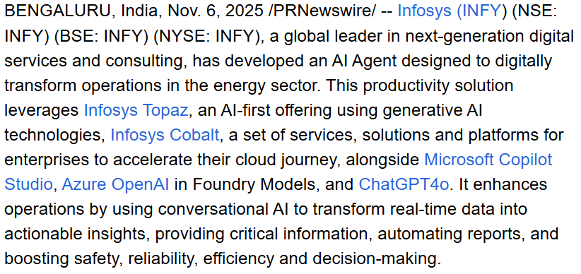 Infosys: Turning Bullish On 3Q Preview And AI Tailwinds (Rating Upgrade ...