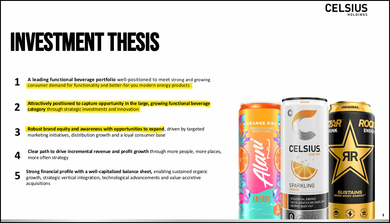 Celsius: Still Undervalued While Defying The Consumer Slowdown (NASDAQ ...