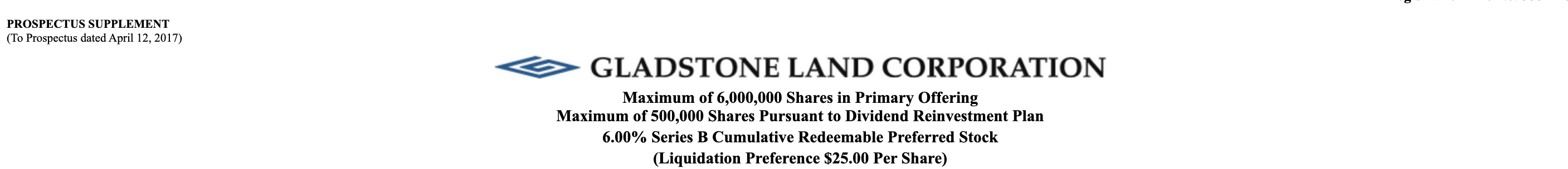Gladstone Land: Why I'm Buying The Series B Preferreds (NASDAQ:LAND ...