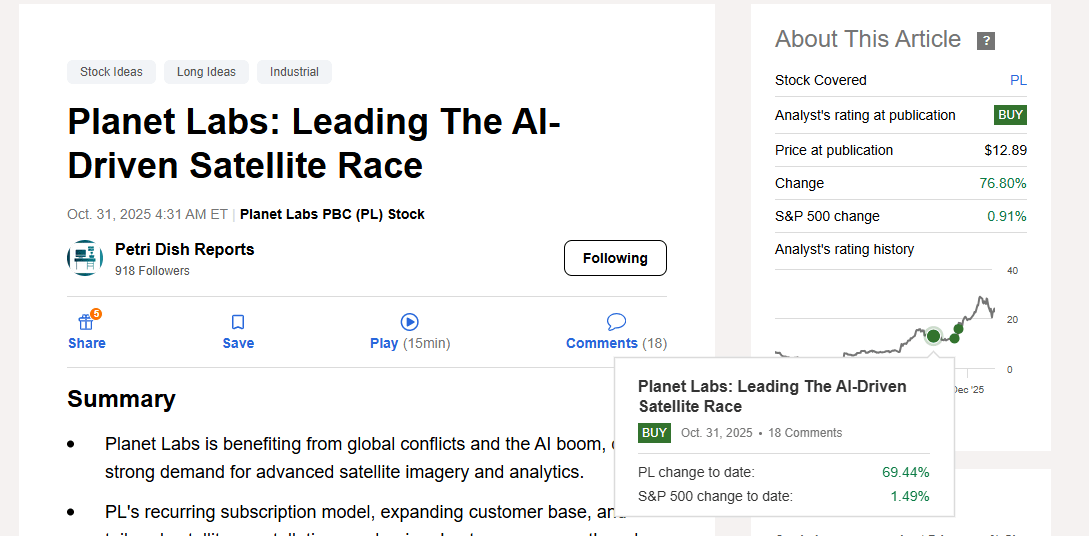 Comparing BlackSky And Planet Labs: Which Satellite Company Leads Long ...