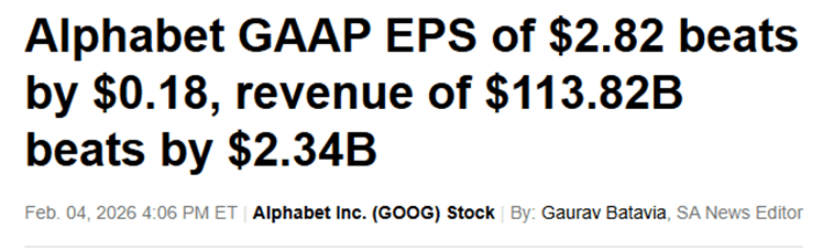 Alphabet: Solid Results, Stock Down. Another Gift From The Market ...