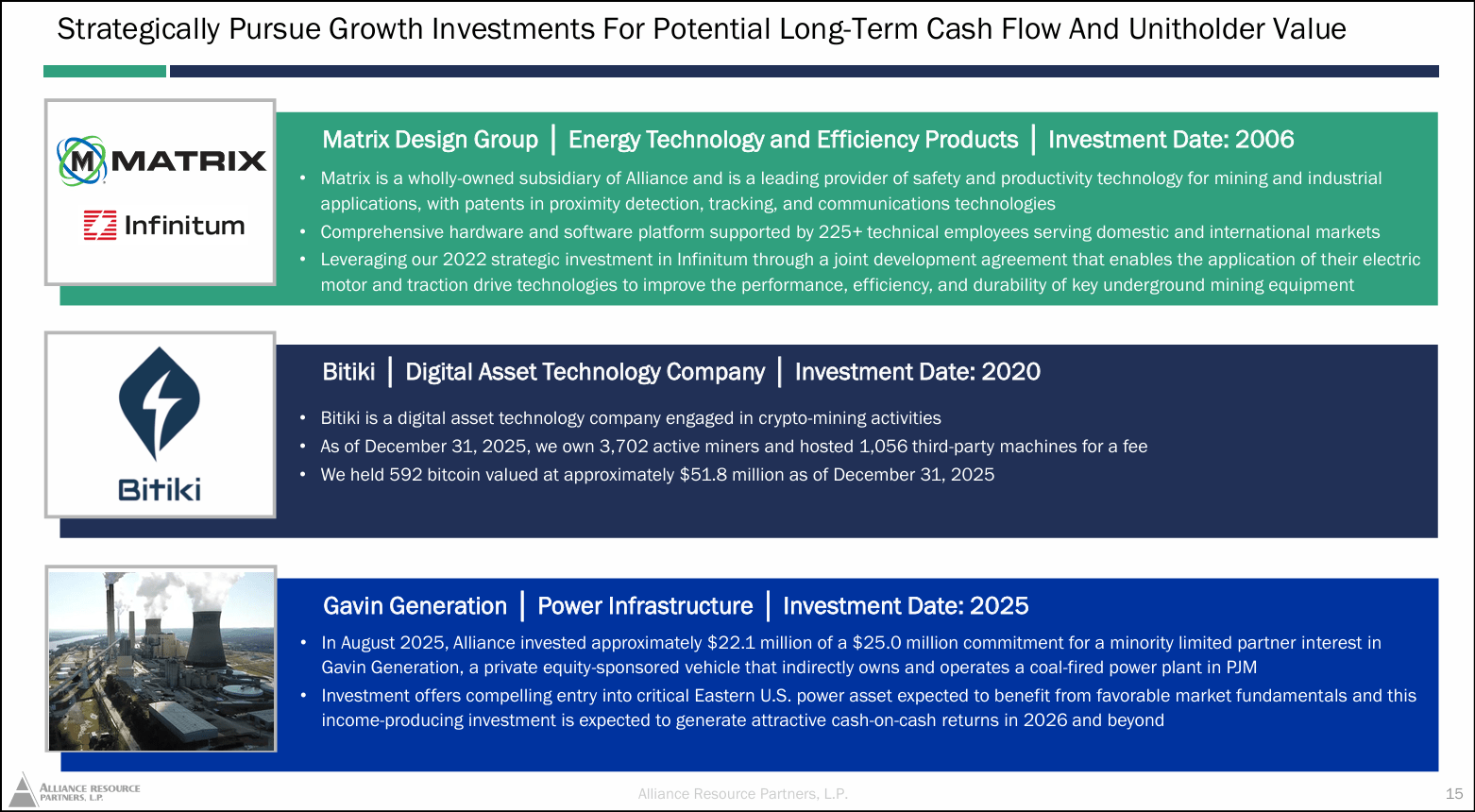 Alliance Resource Partners: A Coal Giant Pivoting To AI, Bitcoin, And ...