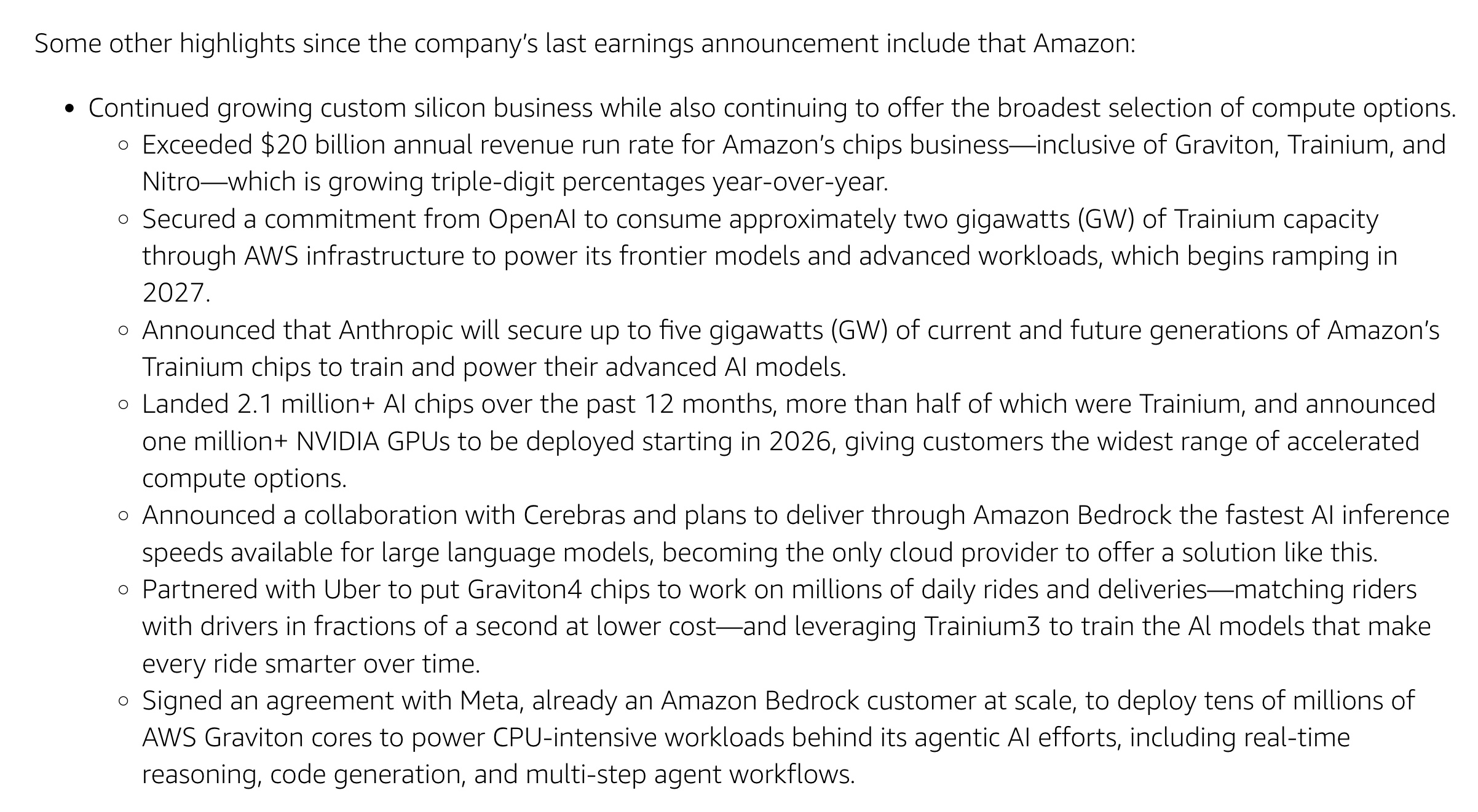 Amazon Stock Is Missing The AI Wave, But The Business Isn't (NASDAQ ...