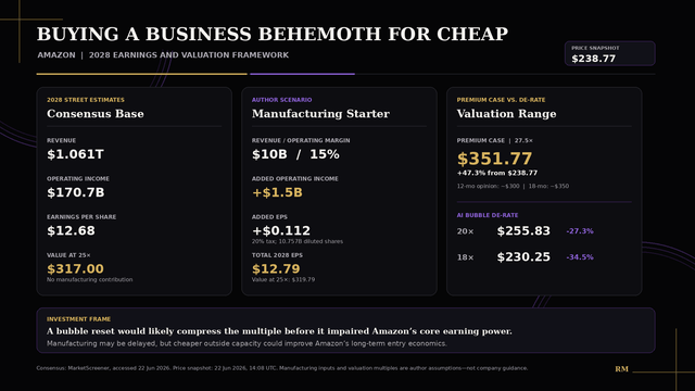 I See Amazon Bringing Manufacturing To Prime (Rating Upgrade) (NASDAQ ...