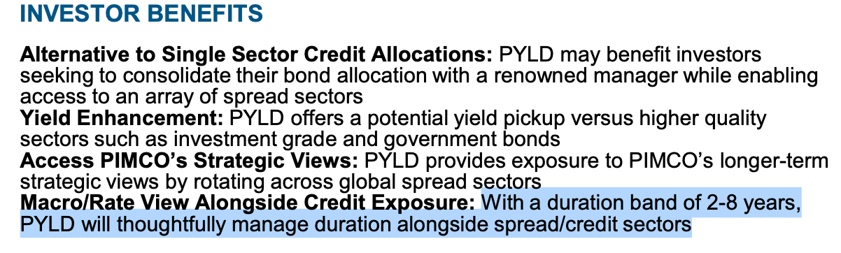PYLD: An Active Intermediate-Duration Allocation For Uncertain Market ...