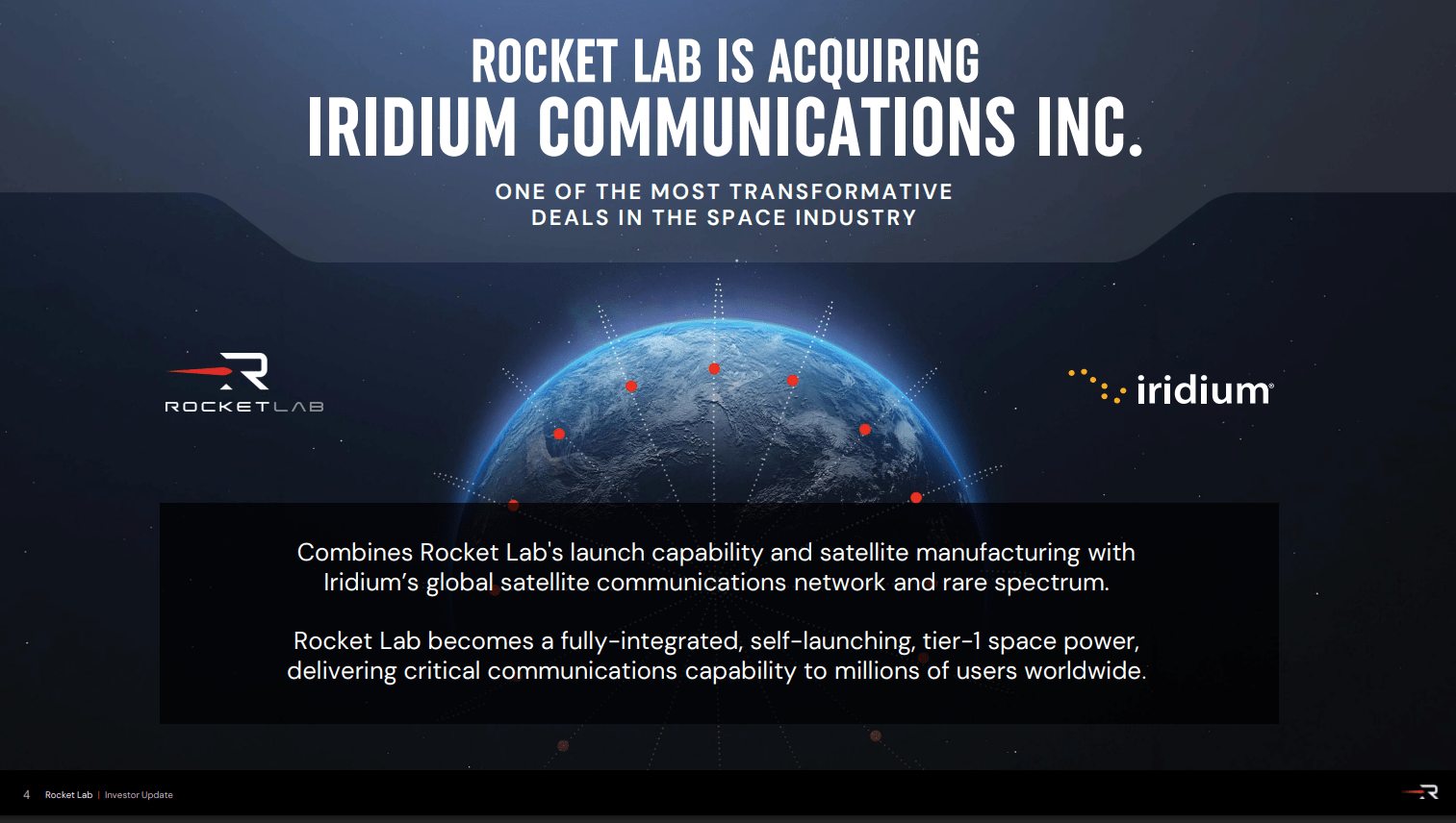 Rocket Lab: The Iridium Deal Changes The Game (Rating Upgrade) (NASDAQ ...