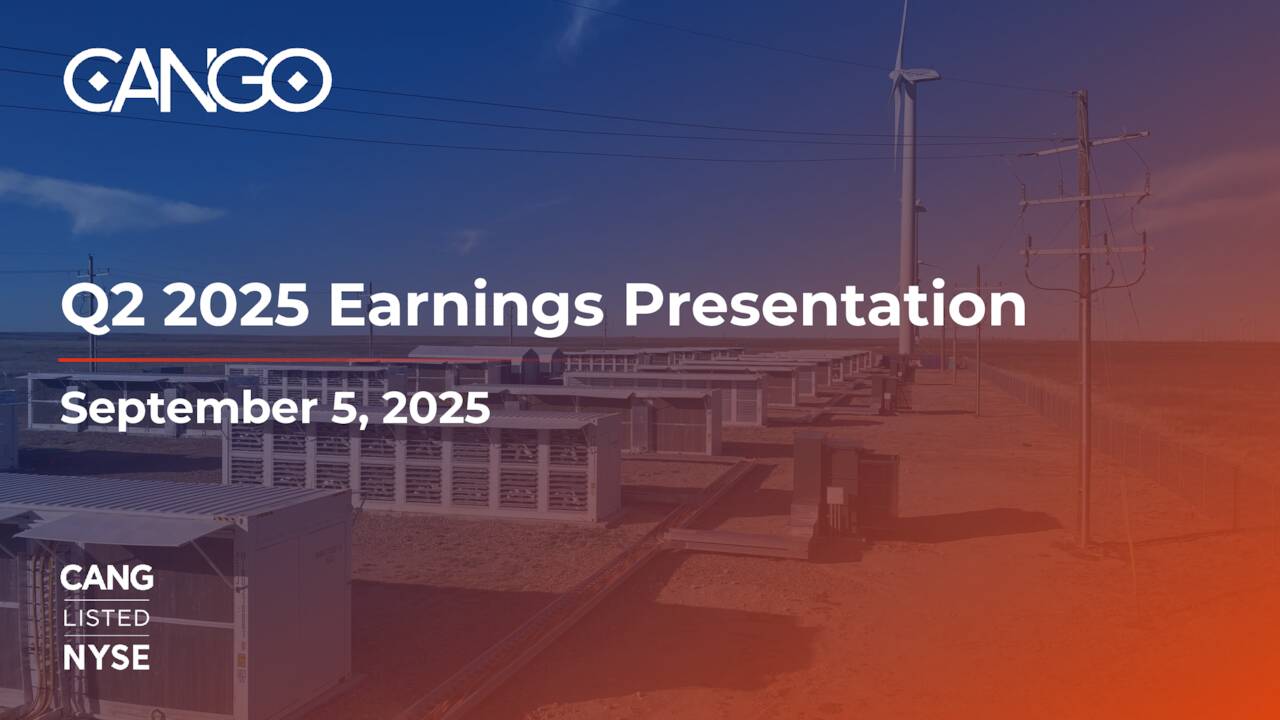 Cango Inc. 2025 Q2 - Results - Earnings Call Presentation (NYSE:CANG ...