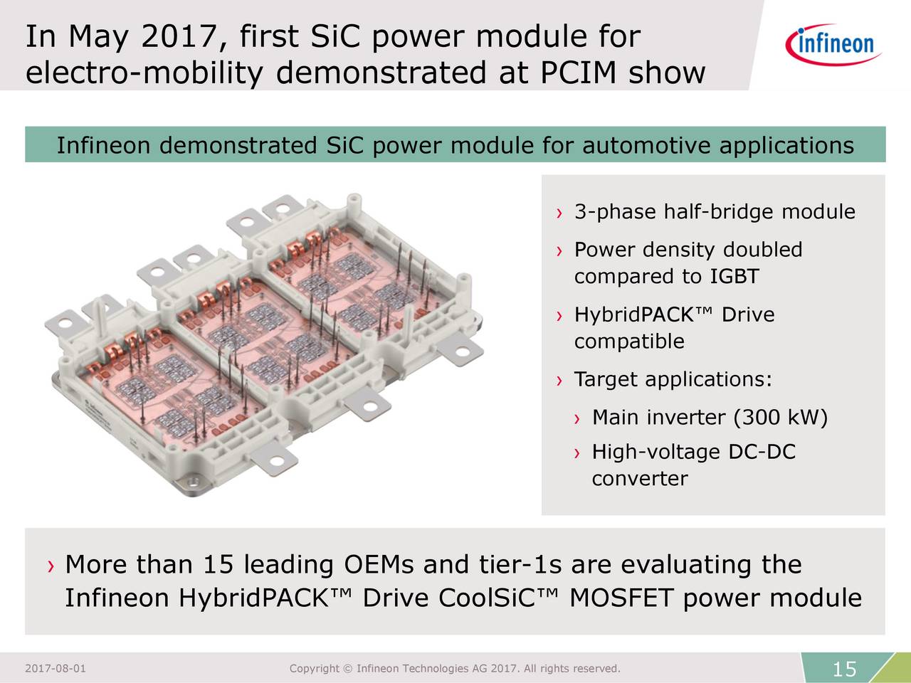 Infineon Technologies AG 2017 Q3 - Results - Earnings Call Slides ...