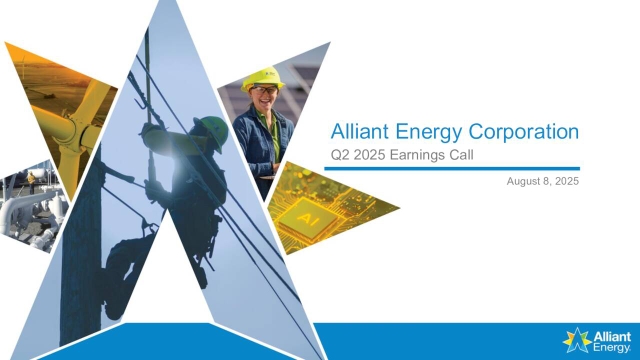 Alliant Energy Corporation 2025 Q2 - Results - Earnings Call ...