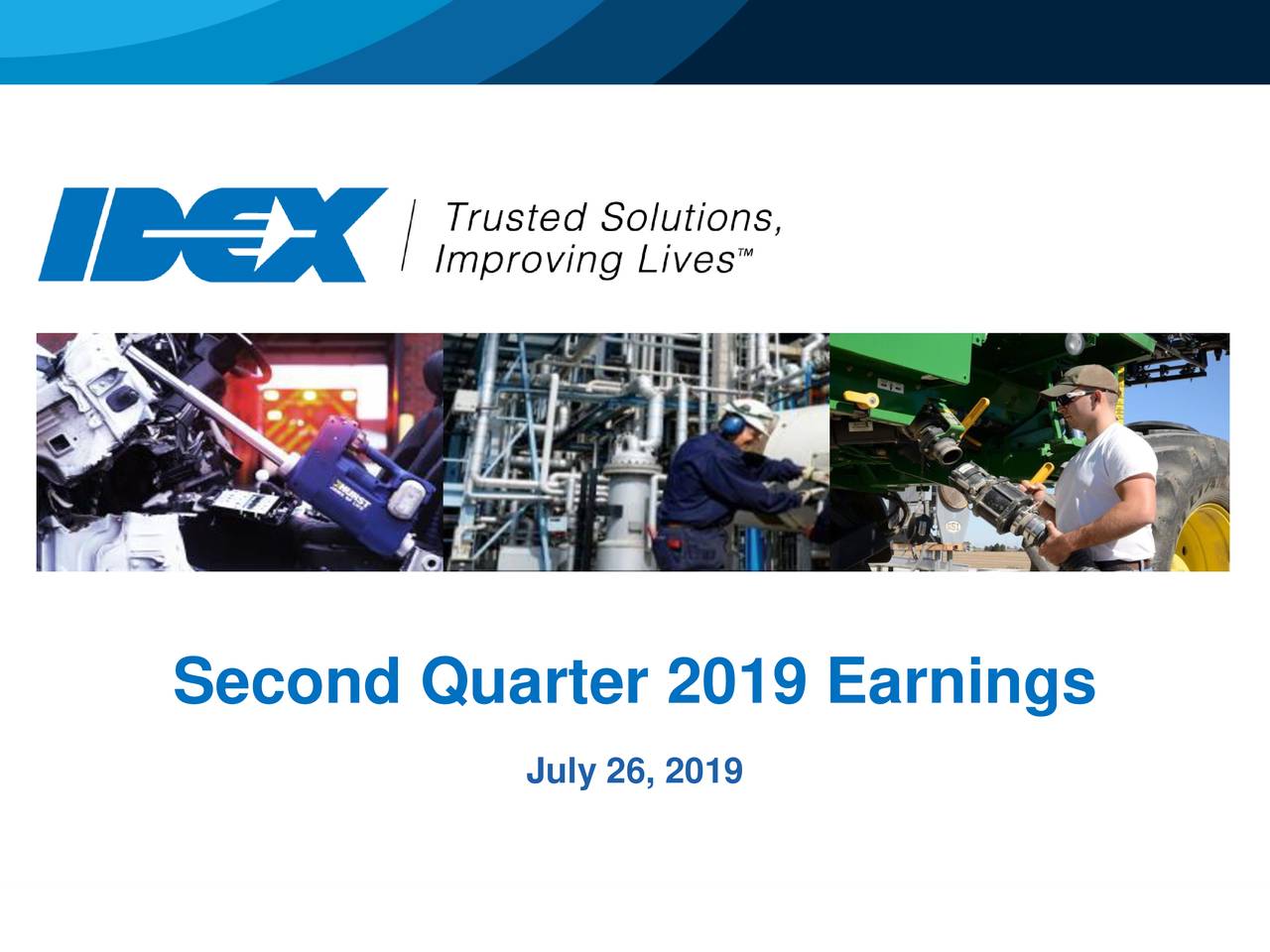 IDEX Corporation 2019 Q2 - Results - Earnings Call Slides (NYSE:IEX ...