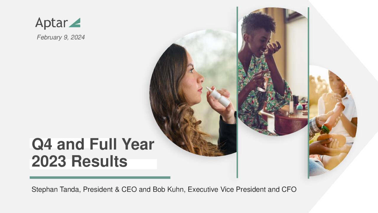 AptarGroup, Inc. 2023 Q4 - Results - Earnings Call Presentation (NYSE ...