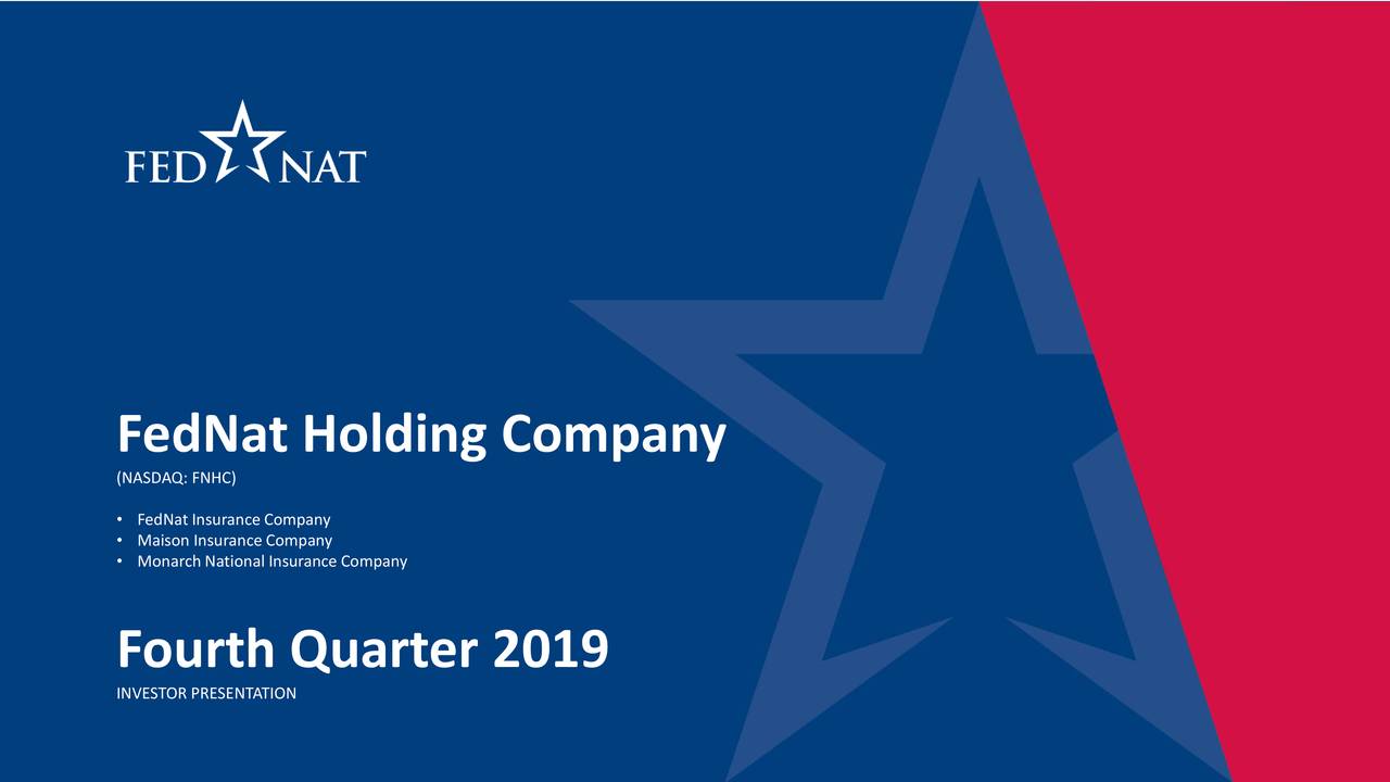 Federated National (FNHC) Investor Presentation - Slideshow (OTCMKTS ...