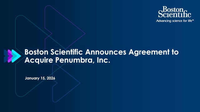 Boston Scientific Corporation (BSX) Penumbra, Inc. - M&A Call ...