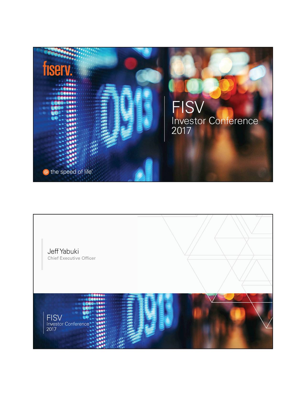 Fiserv (FISV) Investor Presentation - Slideshow (NYSE:FI) | Seeking Alpha