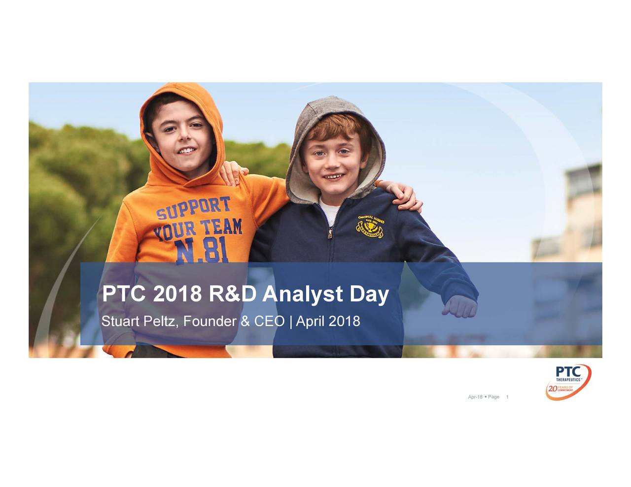 PTC Therapeutics (PTCT) Investor Presentation - Slideshow (NASDAQ:PTCT ...