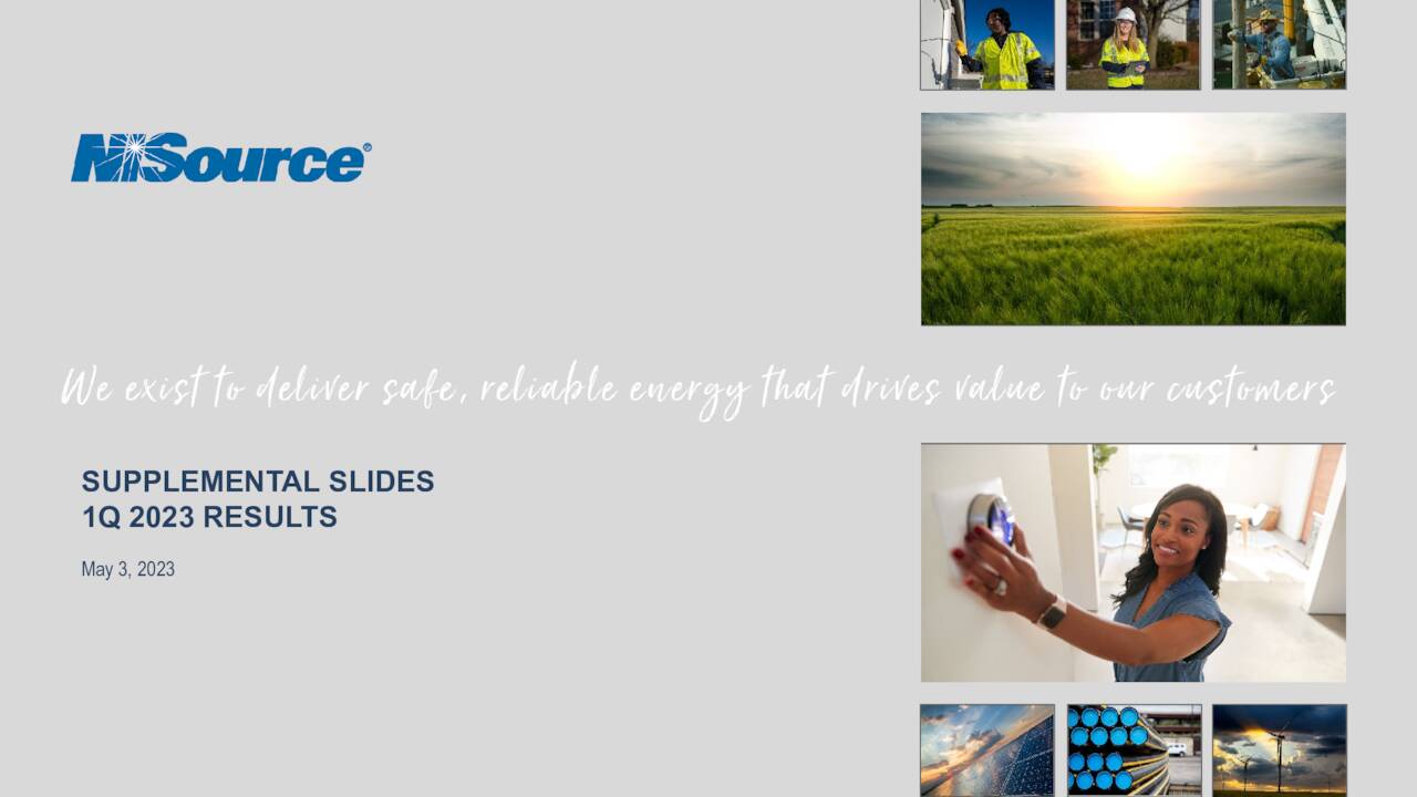 NiSource Inc. 2023 Q1 - Results - Earnings Call Presentation (NYSE:NI ...