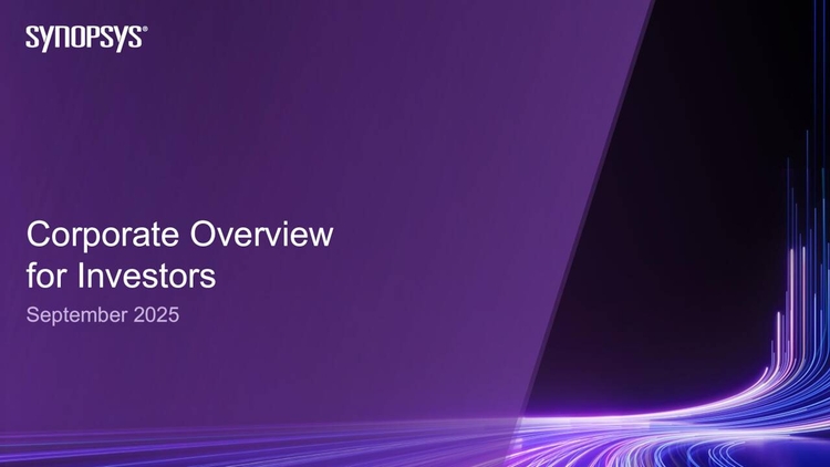 Synopsys, Inc. 2025 Q3 - Results - Earnings Call Presentation (NASDAQ:SNPS) 2025-09-09 | Seeking ...
