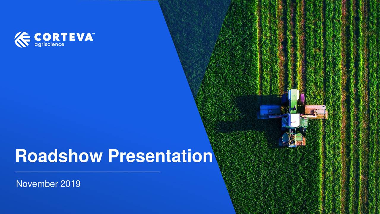 Corteva (CTVA) Investor Presentation - Slideshow (NYSE:CTVA) | Seeking ...