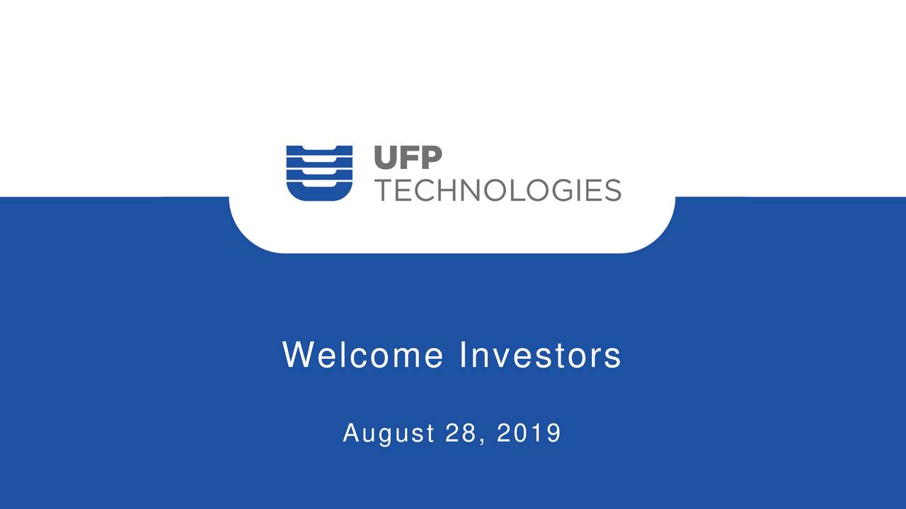 UFP Technologies (UFPT) Presents At Midwest Ideas Investor Conference ...