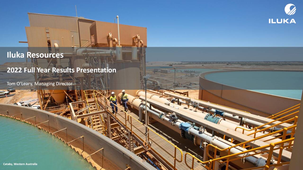 Iluka Resources Limited 2022 Q4 - Results - Earnings Call Presentation (OTCMKTS:ILKAF) | Seeking ...