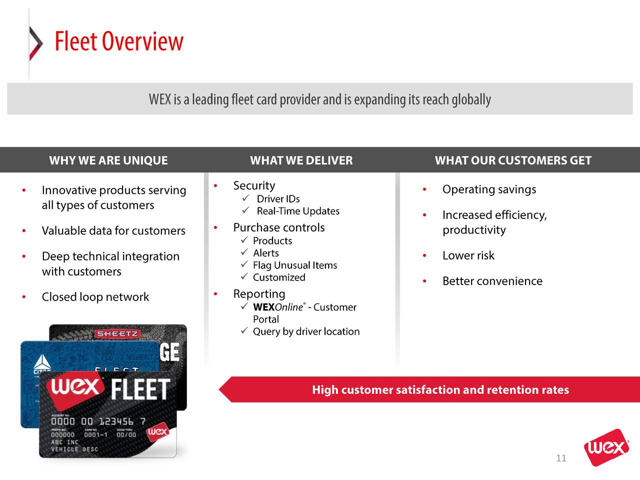 WEX Inc. 2018 Q3 - Results - Earnings Call Slides (NYSE:WEX) | Seeking Alpha