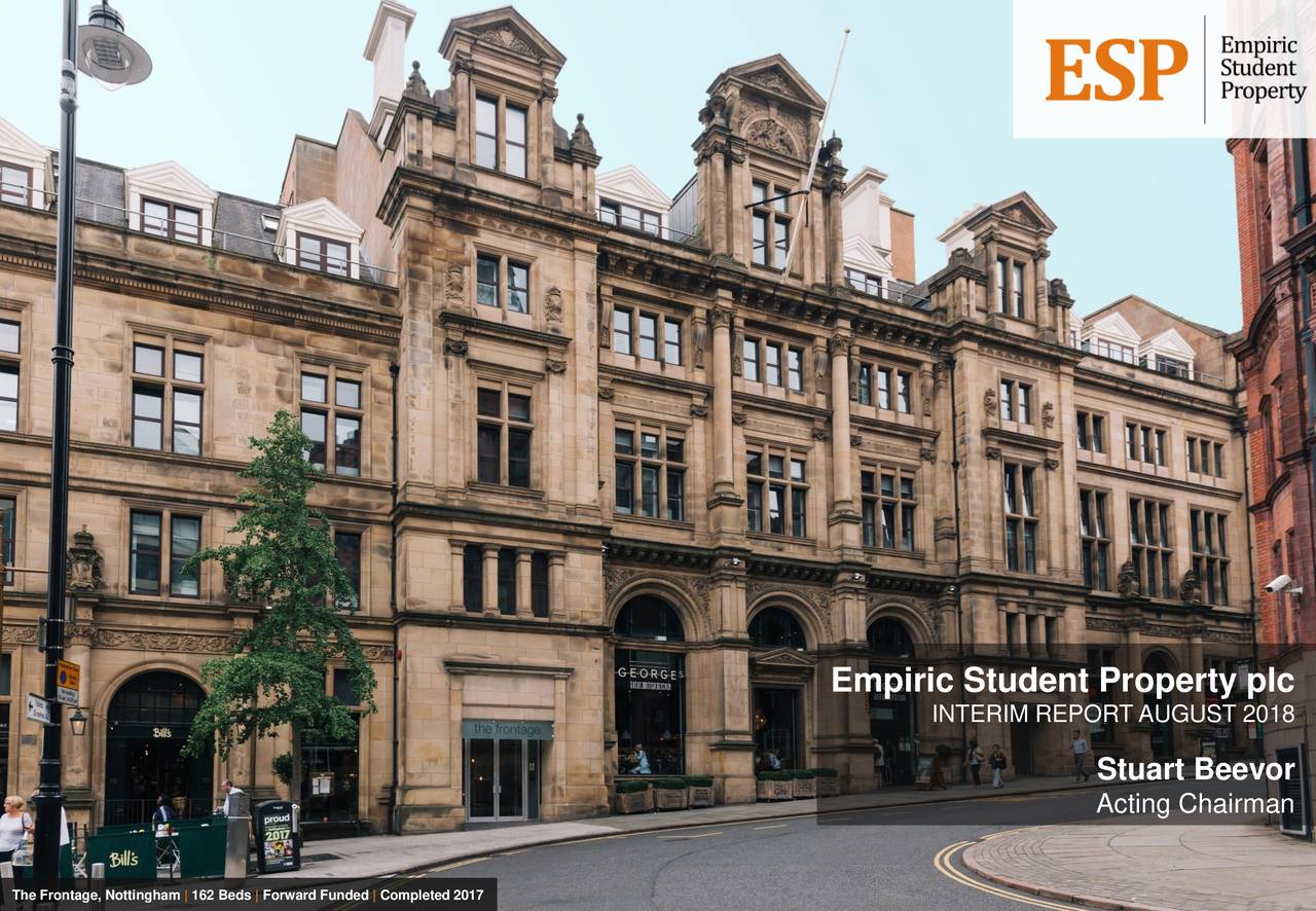 Empiric Student Property PLC ADR 2018 Q2 - Results - Earnings Call ...