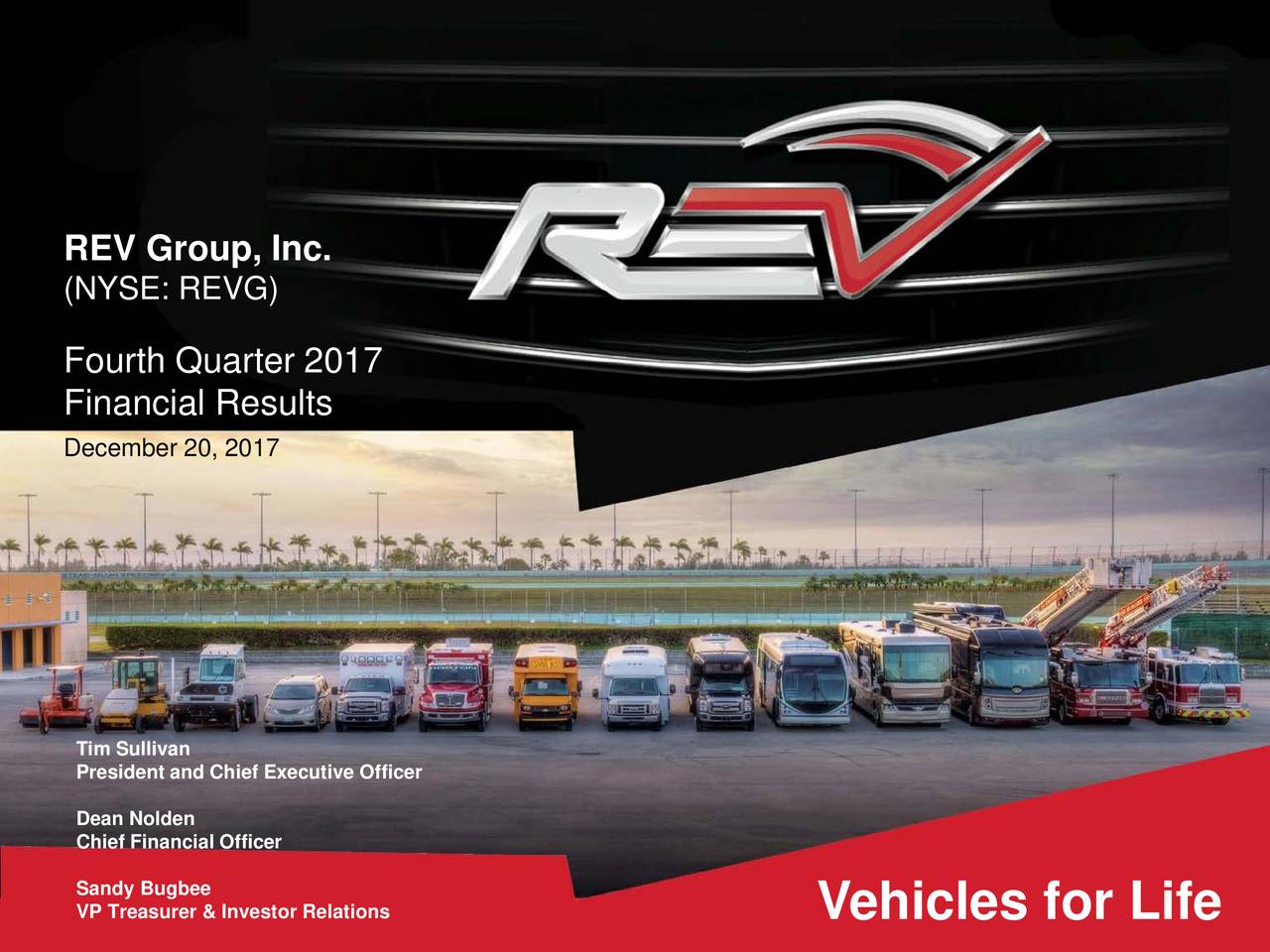 REV Group 2017 Q4 - Results - Earnings Call Slides (NYSE:REVG ...
