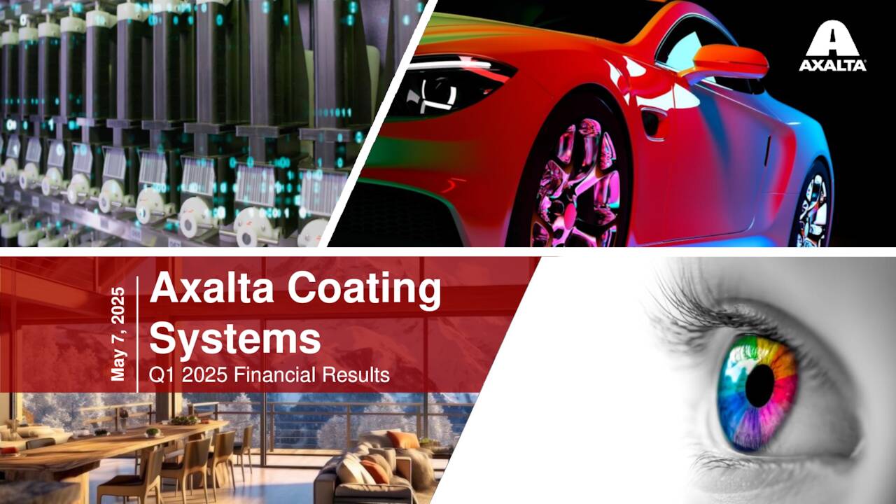 Axalta Coating Systems Ltd. 2025 Q1 - Results - Earnings Call Presentation (NYSE:AXTA) | Seeking ...