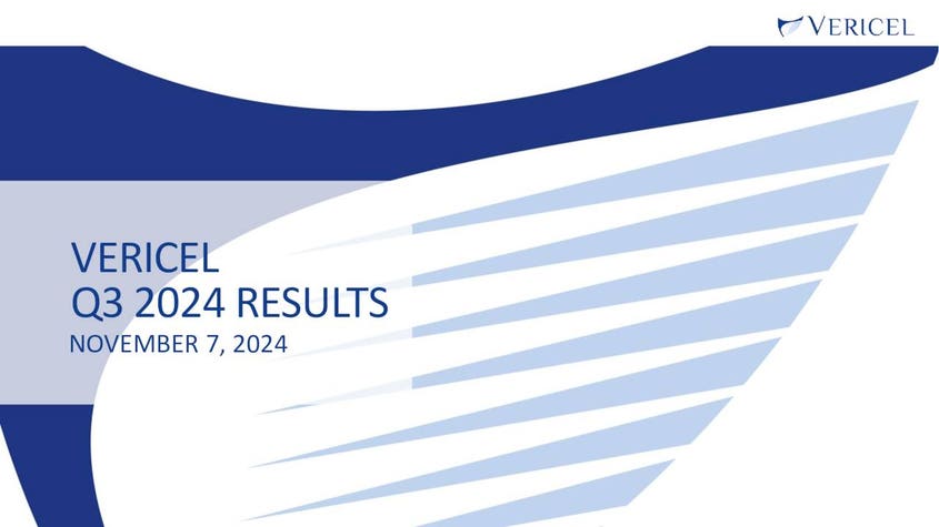 Vericel Corporation 2024 Q3 - Results - Earnings Call Presentation ...
