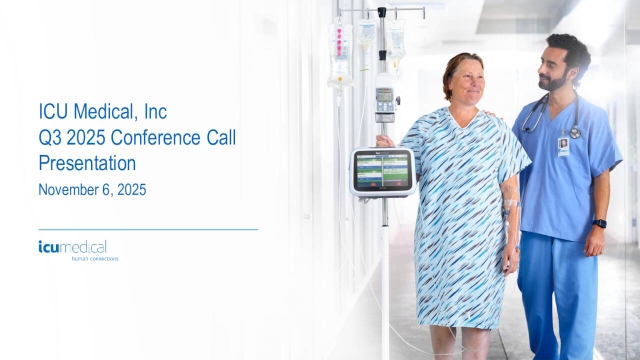ICU Medical, Inc. 2025 Q3 - Results - Earnings Call Presentation ...