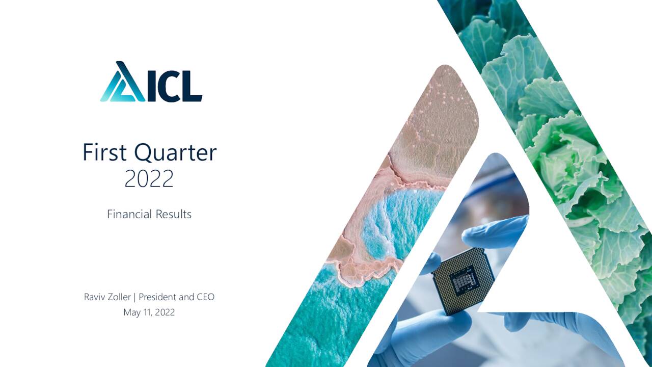 ICL Group Ltd 2022 Q1 - Results - Earnings Call Presentation (NYSE:ICL) | Seeking Alpha