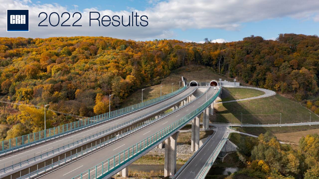 CRH plc (CRH) Investor Presentation - Slideshow (NYSE:CRH) | Seeking Alpha