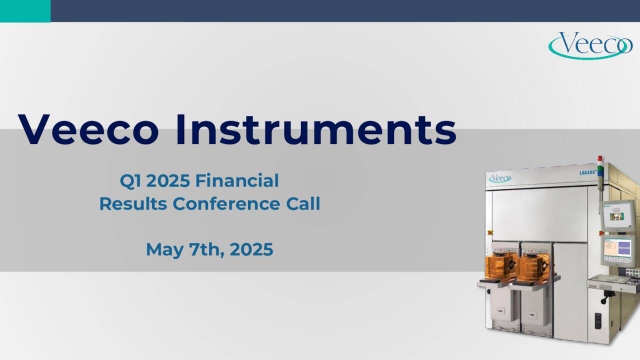 Veeco Instruments Inc. 2025 Q1 - Results - Earnings Call Presentation ...