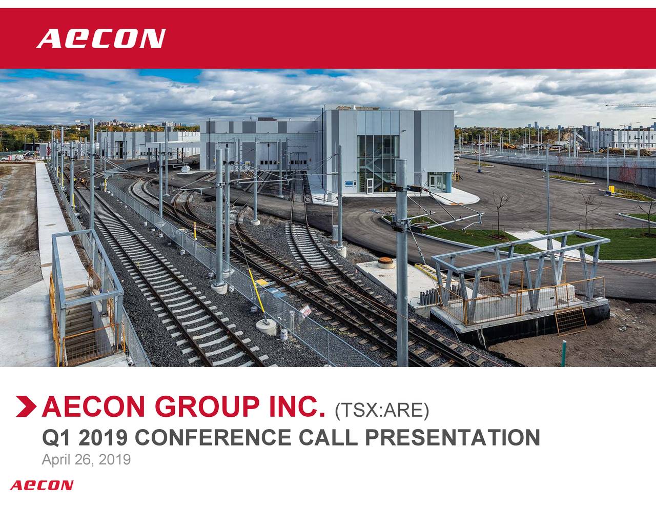 Aecon Group Inc. 2019 Q1 - Results - Earnings Call Slides (OTCMKTS ...