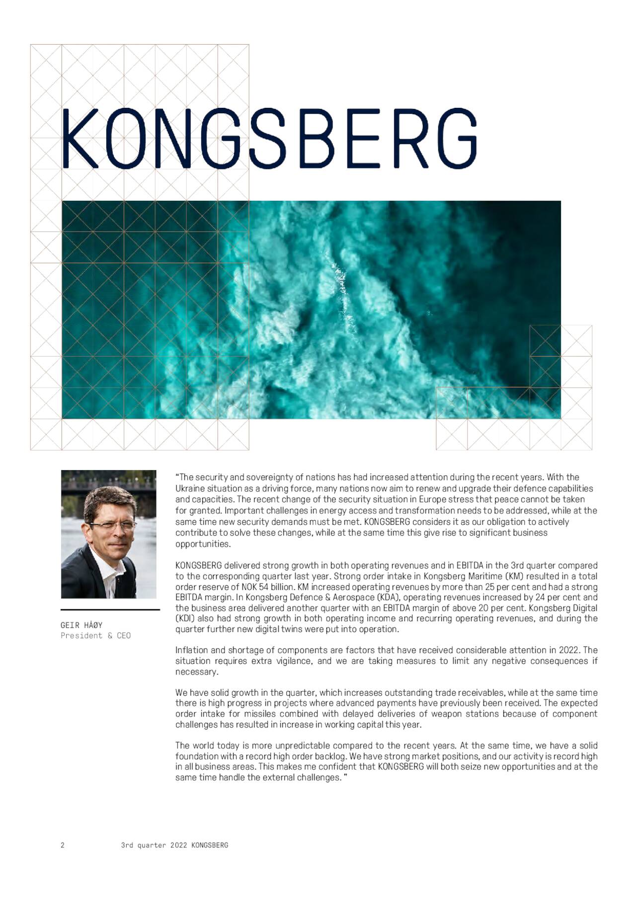 Kongsberg Gruppen ASA 2022 Q3 - Results - Earnings Call Presentation ...