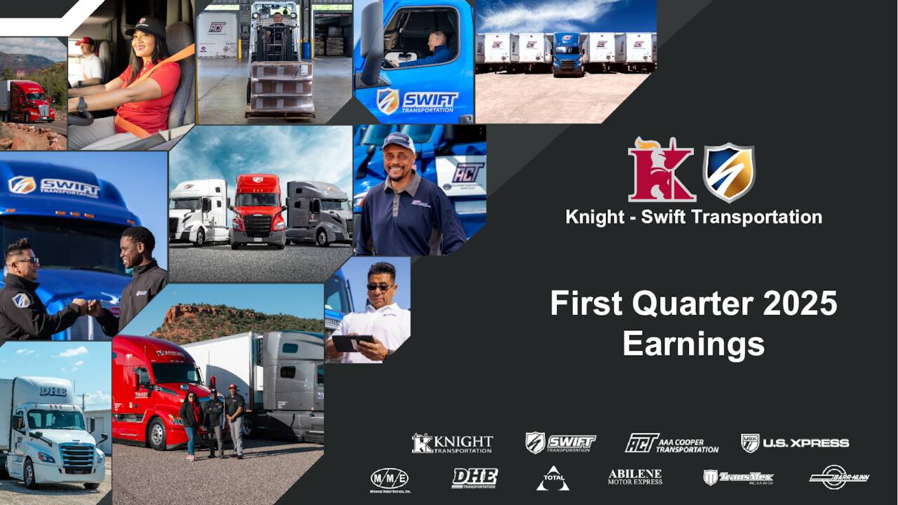 Knight-Swift Transportation Holdings Inc. 2025 Q1 - Results - Earnings ...