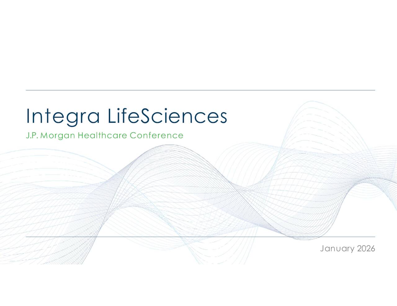 Integra LifeSciences Holdings Corporation (IART) Presents at 44th ...