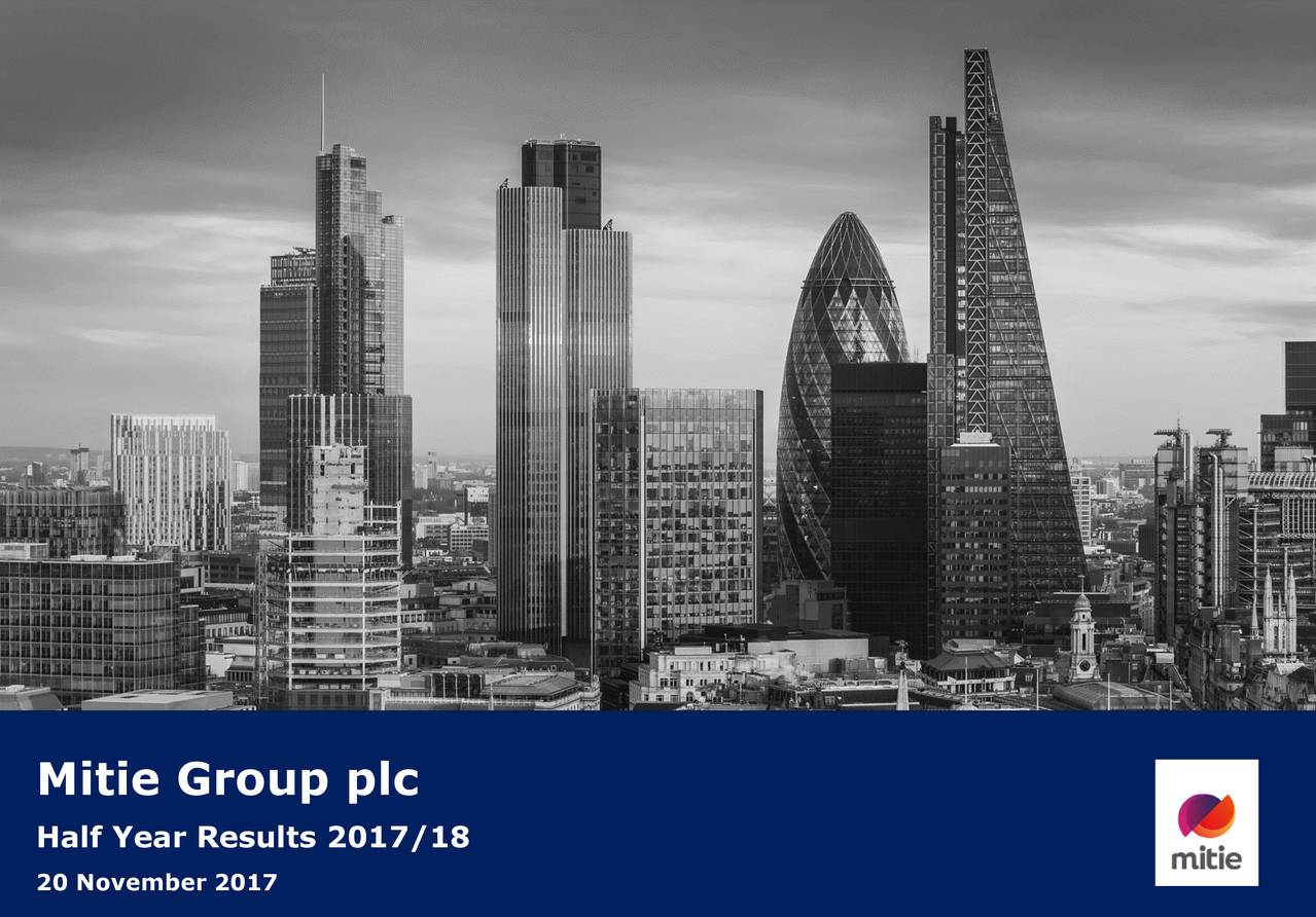Mitie Group Plc. ADR 2018 Q2 - Results - Earnings Call Slides (OTCMKTS ...