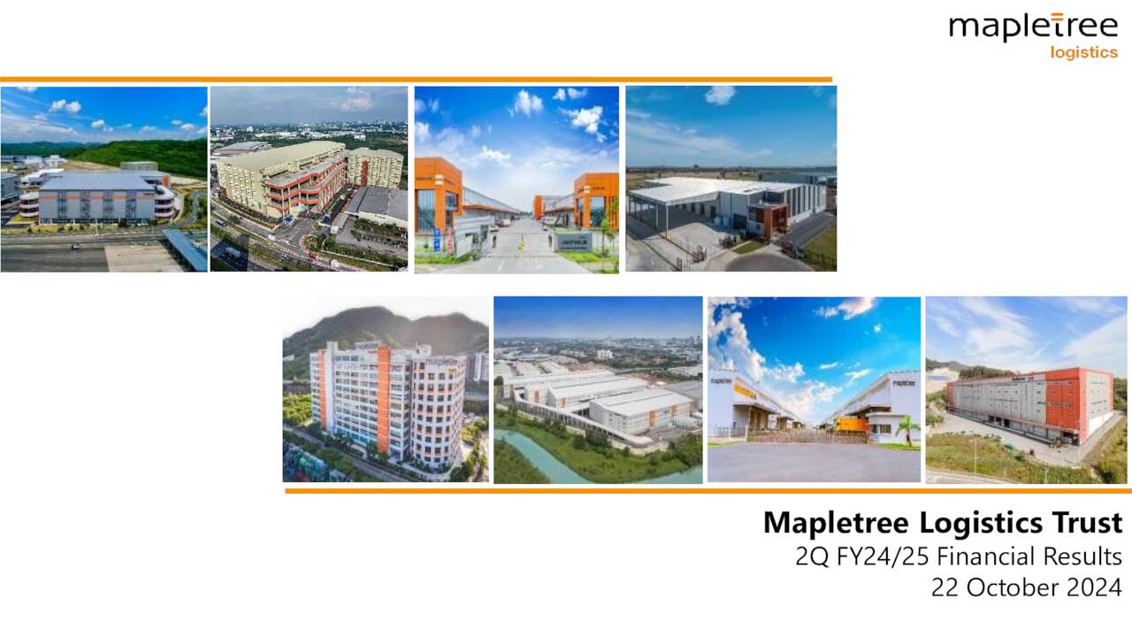 Mapletree Logistics Trust 2024 Q2 - Results - Earnings Call ...