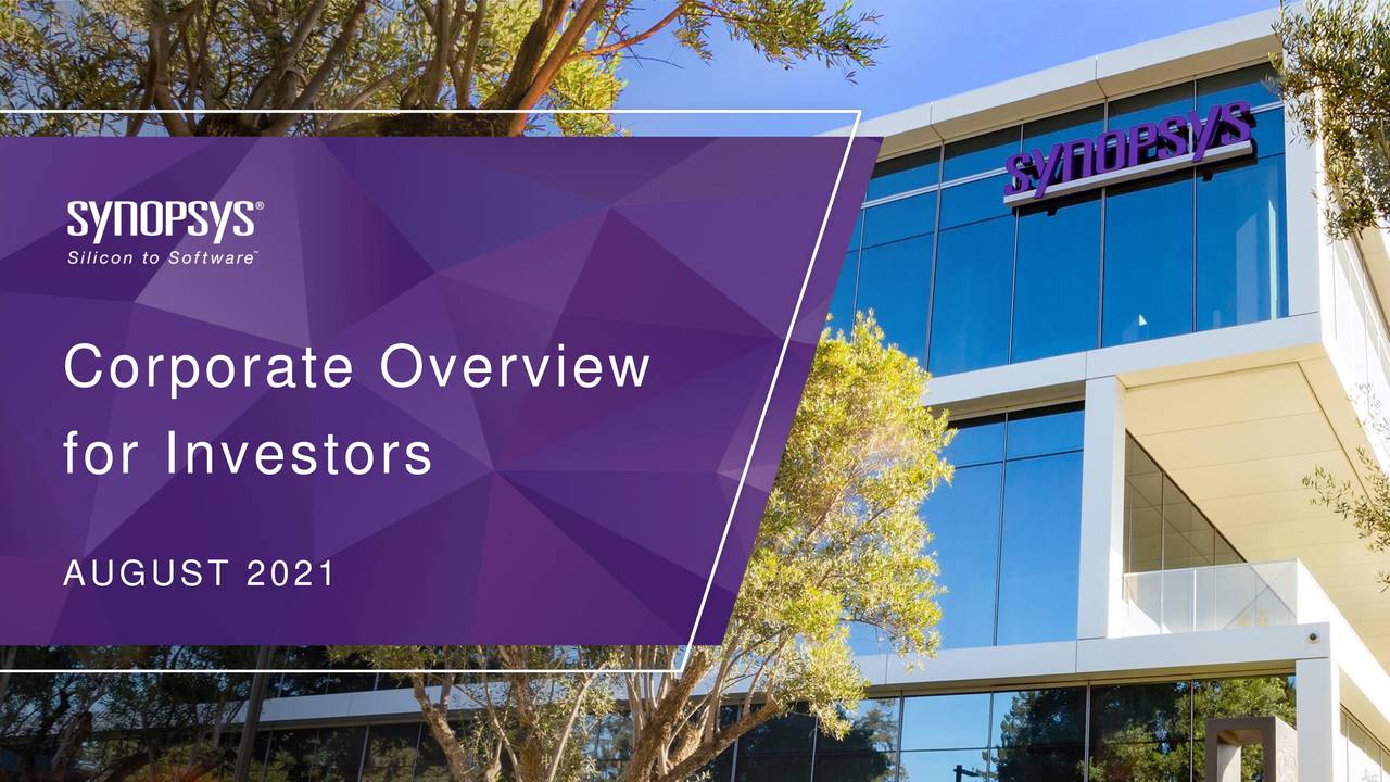 Synopsys (SNPS) Investor Presentation - Slideshow (NASDAQ:SNPS ...