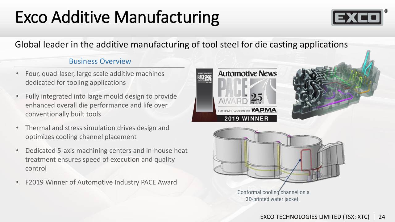 Exco Technologies Limited 2021 Q3 - Results - Earnings Call ...