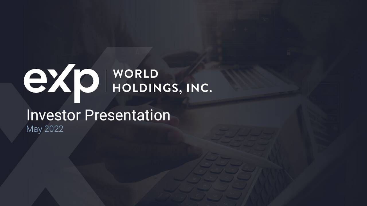 eXp World Holdings (EXPI) Investor Presentation - Slideshow (NASDAQ ...